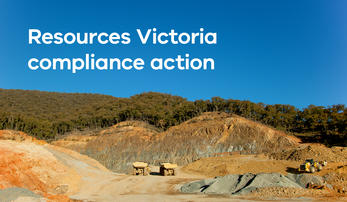 Resources regulator continues to monitor Ballarat mine - Resources Victoria